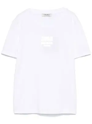 Max Mara 'S Max Mara Women Logo Cotton T-Shirt Multicolor