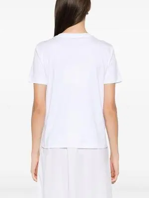 Max Mara Logo Cotton T-shirt - Multicolor