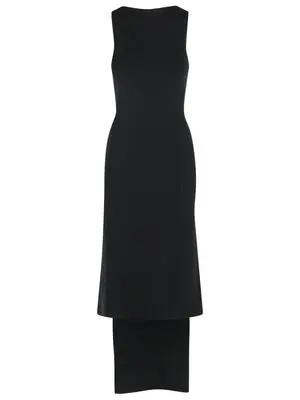 COURREGES Oblique' Dress In Viscose Blend - Black