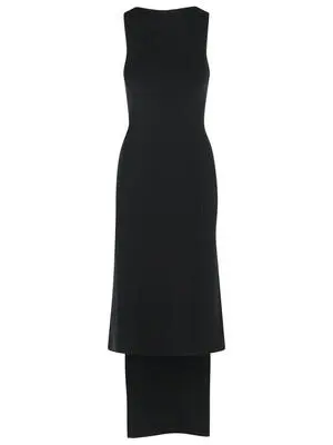 COURREGES Oblique' Dress In Viscose Blend - Black