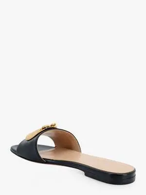 Dior Leather Medaillon Sandals - Multicolor