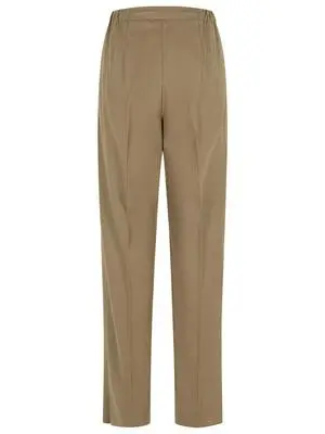 Max Mara Gatti' Dove-gray Cashmere Drawstring Pants