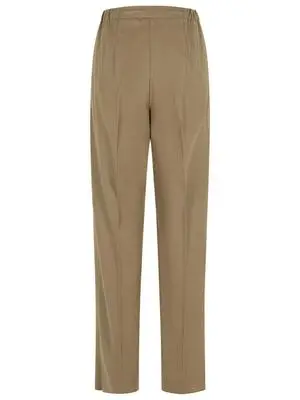 Max Mara Cashmere Drawstring Trousers - Brown