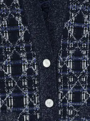 Dior Cannage Oversize Cardigan - Multicolor