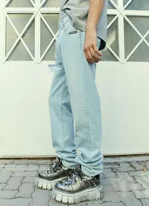 VTMNTS Double Waist Denim Jeans