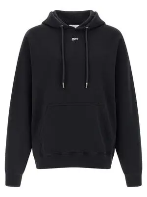 Off-White 3d Spray Arrow Skate' Hoodie - Black