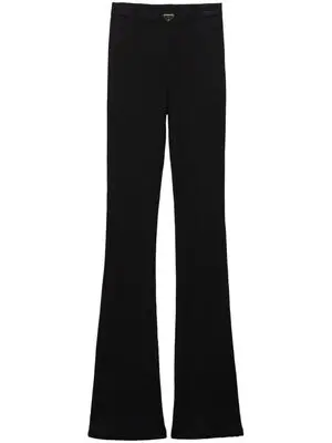 Prada Ribbed Jersey Trousers - Multicolor