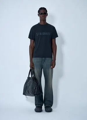 Balenciaga Text Motif T-shirt