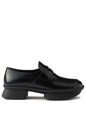 Prada Equal Leather Loafers - Multicolor