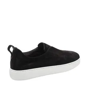 Santoni Victory Suede Slip-on Sneakers - Brown