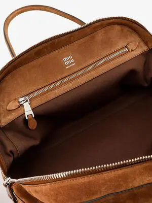 Miu Miu Vivant Suede Shoulder Bag - Multicolor