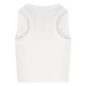 Givenchy Ribbed Knit Tank Top - White