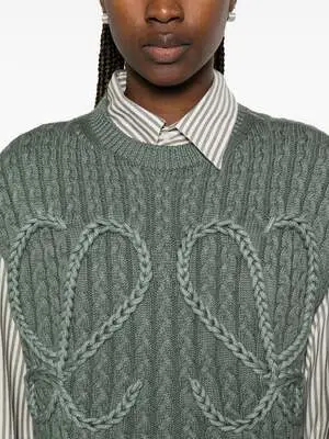 Loewe Anagram Wool Vest