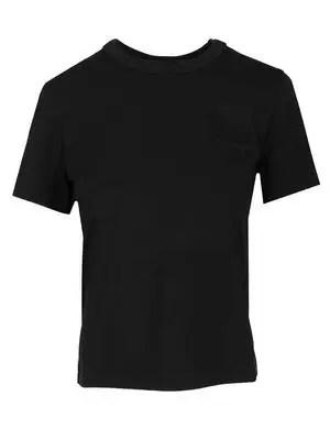 COURREGES Embroidered Logo T-shirt