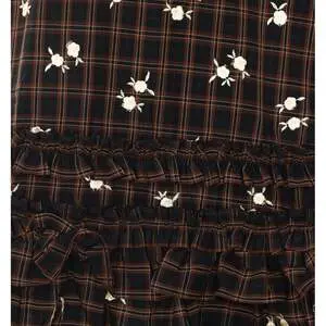 GANNI Dress In Printed Check