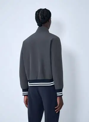 Moncler Prieure Down Bomber Jacket - Gray