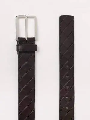 Bottega Veneta Calfskin Leather Belt