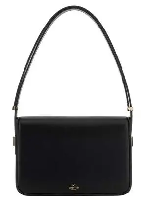 Valentino Garavani Leather Vlogo Shoulder Bag