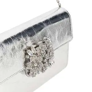 ROGER VIVIER Efflorescence' Leather Mini Bag