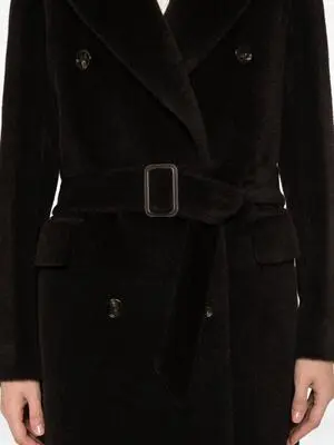 Tagliatore Josie Double-breasted Coat - Black
