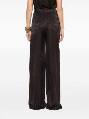 Gucci Horsebit Silk Trousers