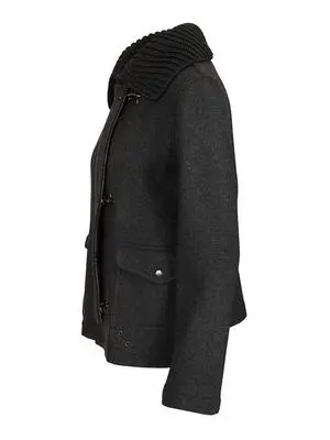 FAY 3-hook Wool Jacket