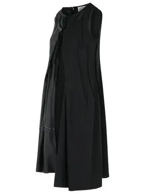 MAISON MARGIELA Cupro Blend Dress - Black