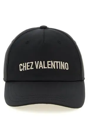 Valentino Garavani Chez Cap - Black