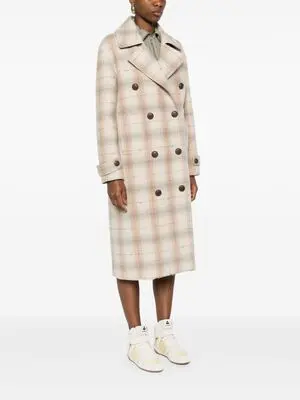 Loewe Wool And Cashmere Double-breasted Coat