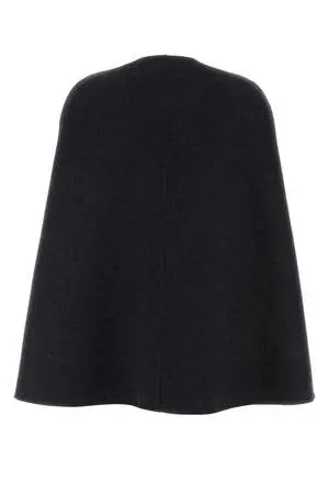 Gucci Charcoal Wool Blend Cape