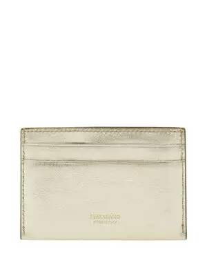 FERRAGAMO Gancini Laminated Leather Card Holder