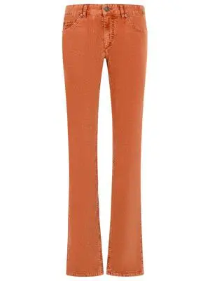 Isabel Marant Étoile Rust Cotton Blend Pants - Orange