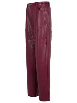 ROTATE BY BIRGER CHRISTENSEN Polyester Wide-leg Pants - Multicolor
