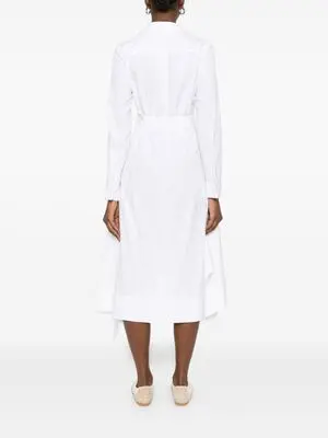 Loewe Cotton Draped Dress