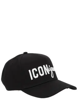 Dsquared2 Iconique Baseball Hat - Black