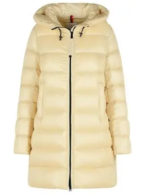Moncler Suyenne Polyamide Coat - Cream