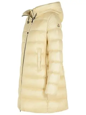 Moncler Suyenne Polyamide Coat - Cream