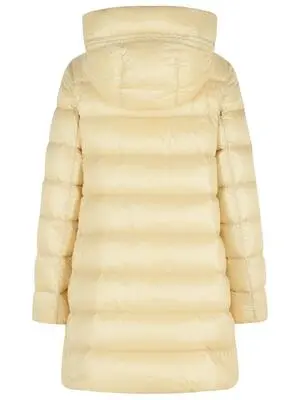 Moncler Suyenne Polyamide Coat - Cream