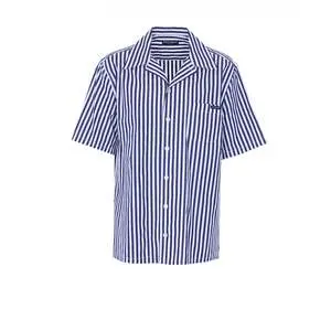 Dolce & Gabbana Logo Striped Shirt - Blue