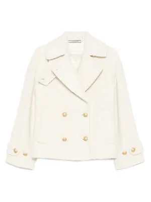 Tagliatore Short Double-breasted Alpaca Jacket