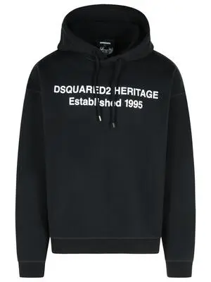 Dsquared2 Cotton Sweatshirt - Black