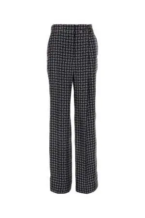 Prada Printed Silk Pant - Multicolor