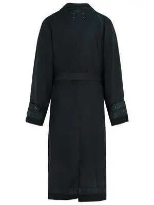 MAISON MARGIELA Virgin Wool Trench Coat
