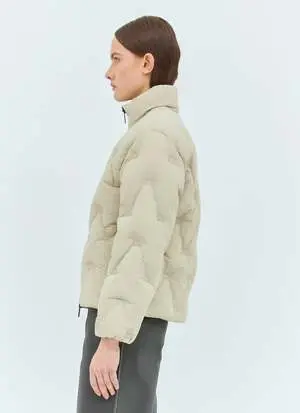 Burberry Ekd Nylon Down Jacket - Gray