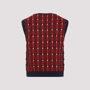 JIL SANDER Sleeveless Knitted Vest