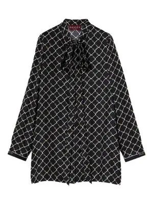 Gucci Printed Silk Shirt - Multicolor