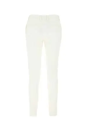 Saint Laurent Ivory Wool Pant