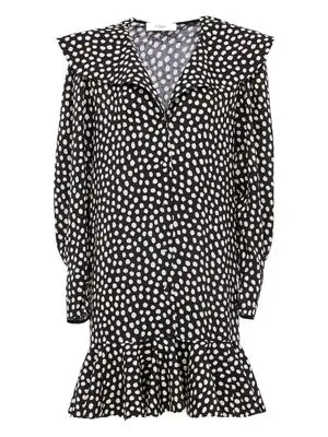 Chloé Dotted Silk Dress - Multicolor
