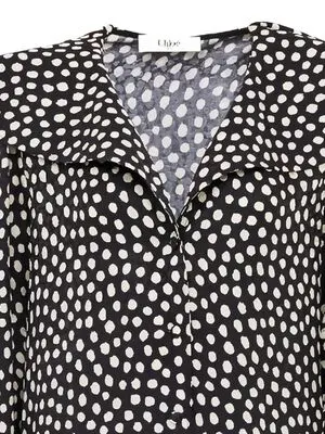 Chloé Dotted Silk Dress