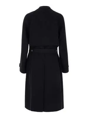 Gucci Wool Single-breasted Belted Coat - Multicolor